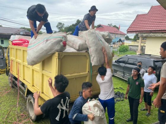 Lagi, Pemprov Distribusikan Bantuan untuk Korban Banjir Lumbis - Kayantara.com
